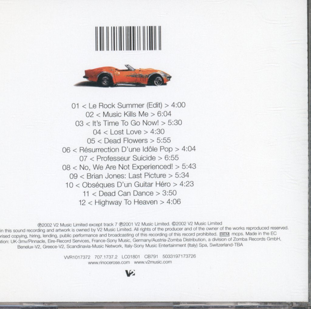 Rinôçérôse - Music Kills Me - Cd – Vinyl Tap