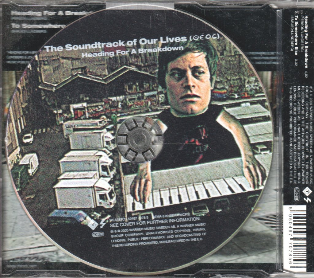 Soundtrack Of Our Lives - Heading For A Breakdown - Cd – Vinyl Tap