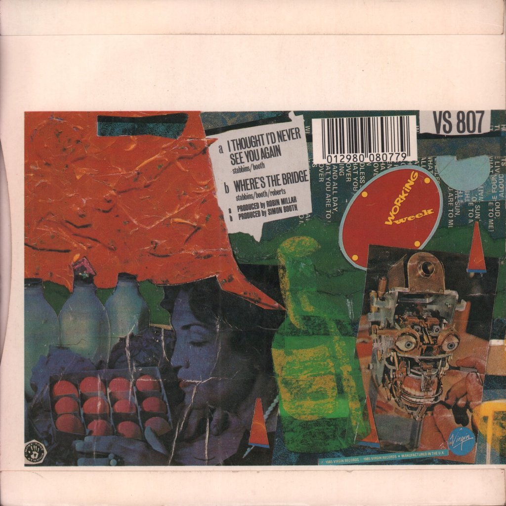 Working Week - I Thought I'd Never See You Again - 7 Inch – Vinyl Tap