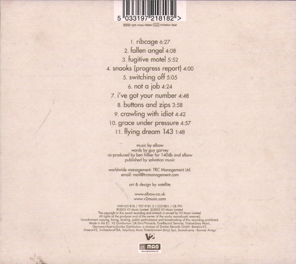 Elbow - Cast Of Thousands - Cd – Vinyl Tap