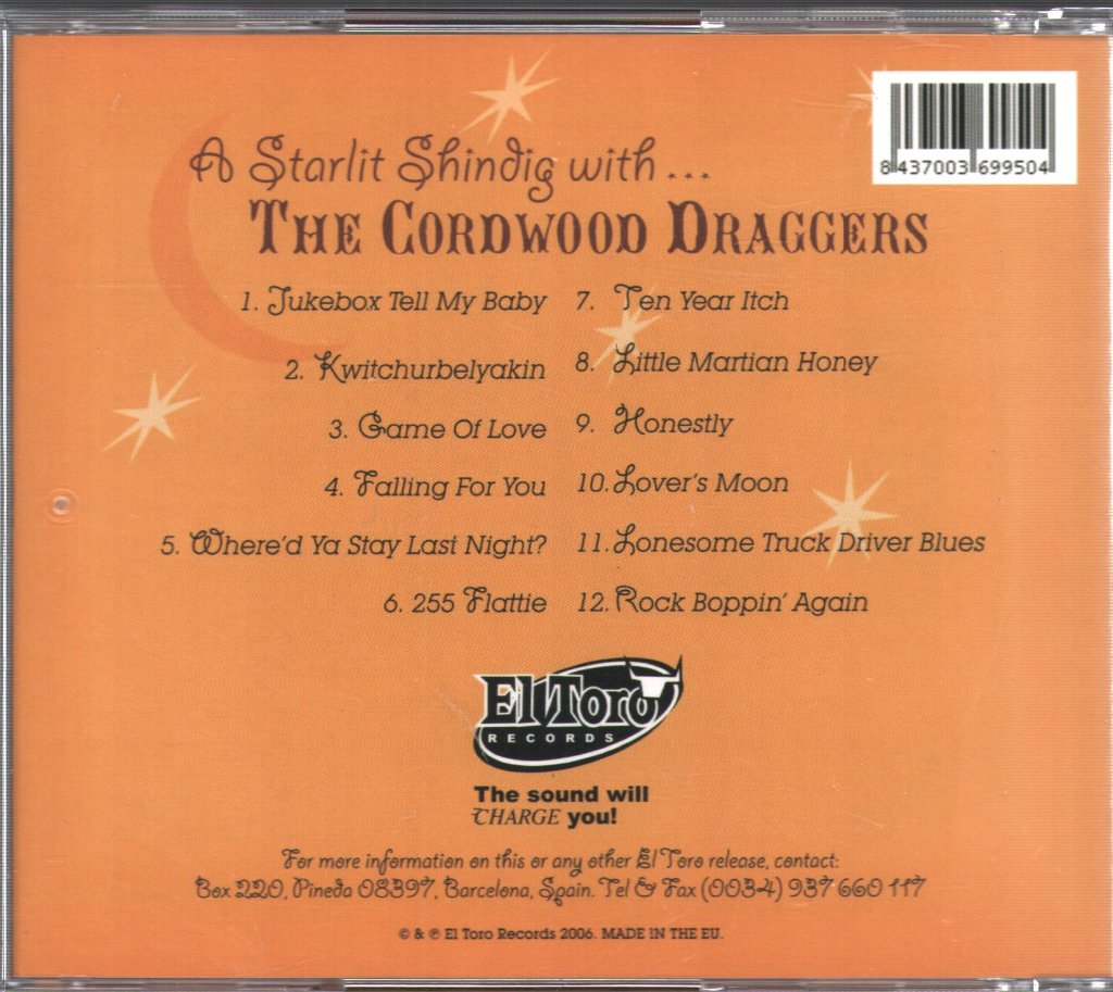 Cordwood Draggers - A Starlit Shindig With... - Cd – Vinyl Tap