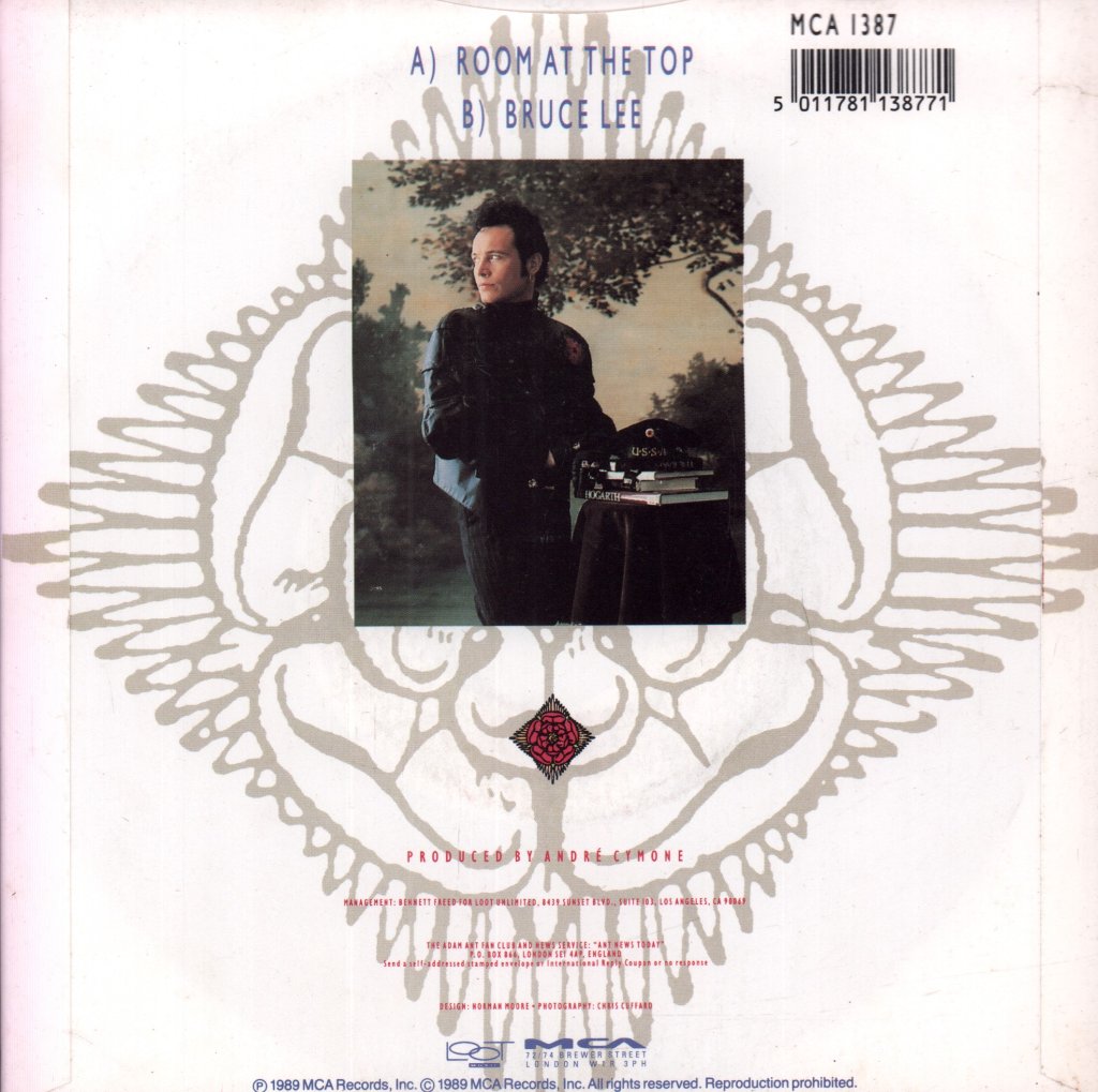 Adam Ant - Room At The Top - 7 Inch – Vinyl Tap