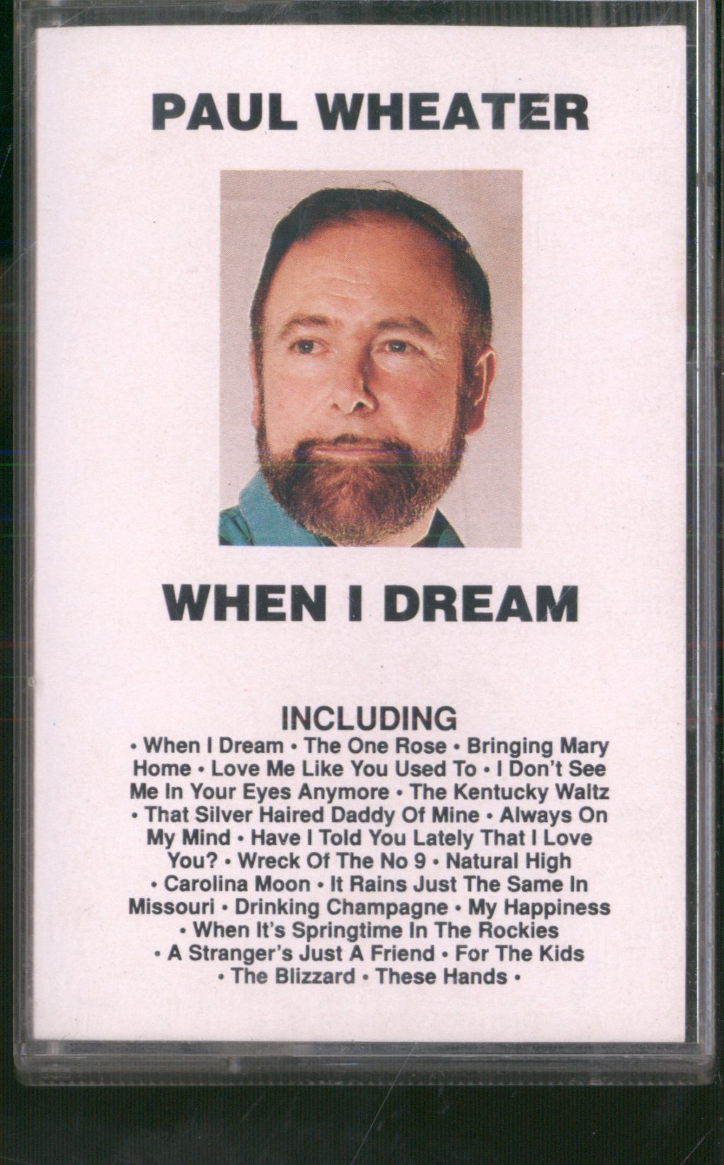 Paul Wheater - When I Dream - Cassette – Vinyl Tap