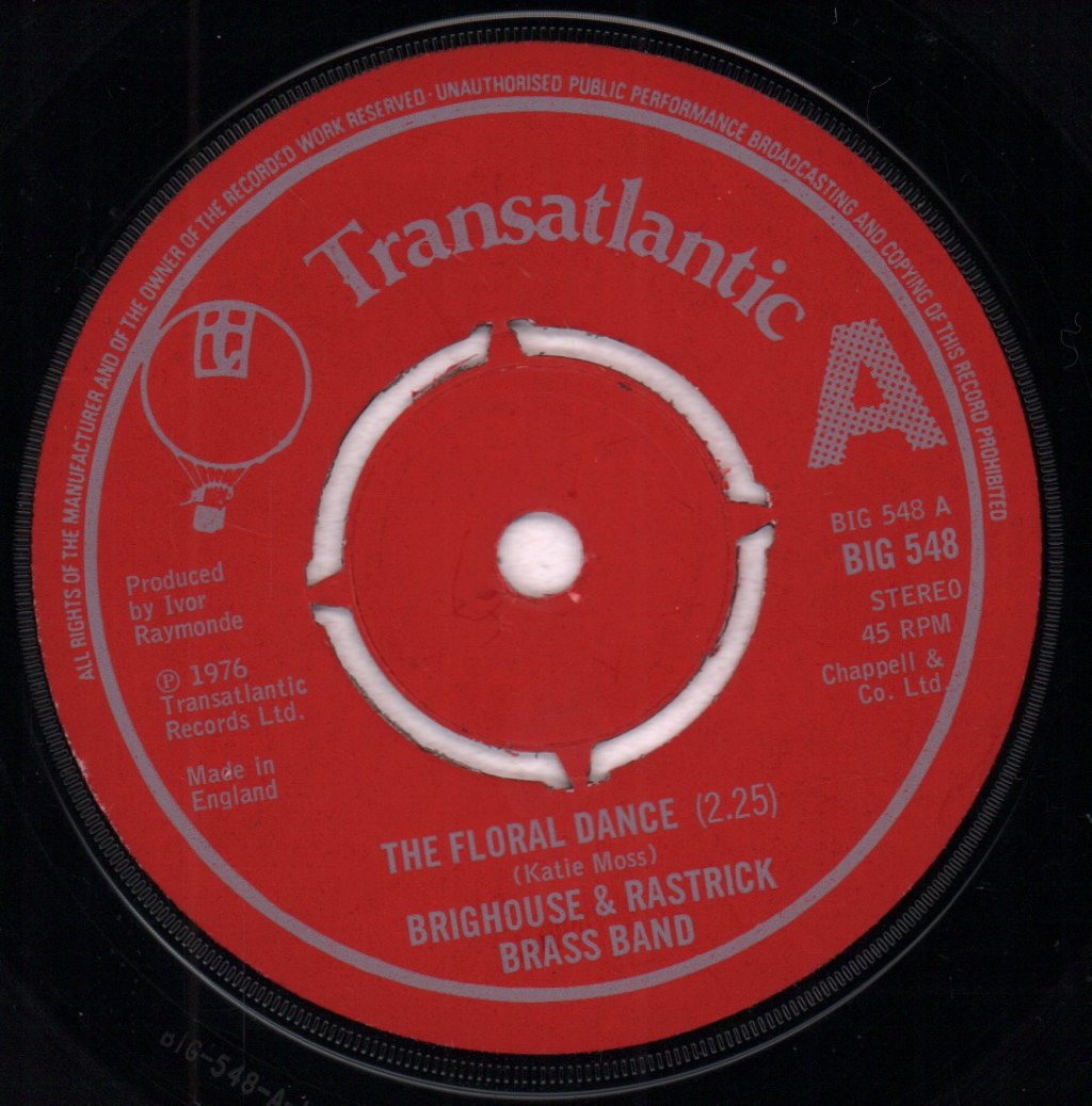 Brighouse And Rastrick Brass Band - Floral Dance - 7 Inch – Vinyl Tap