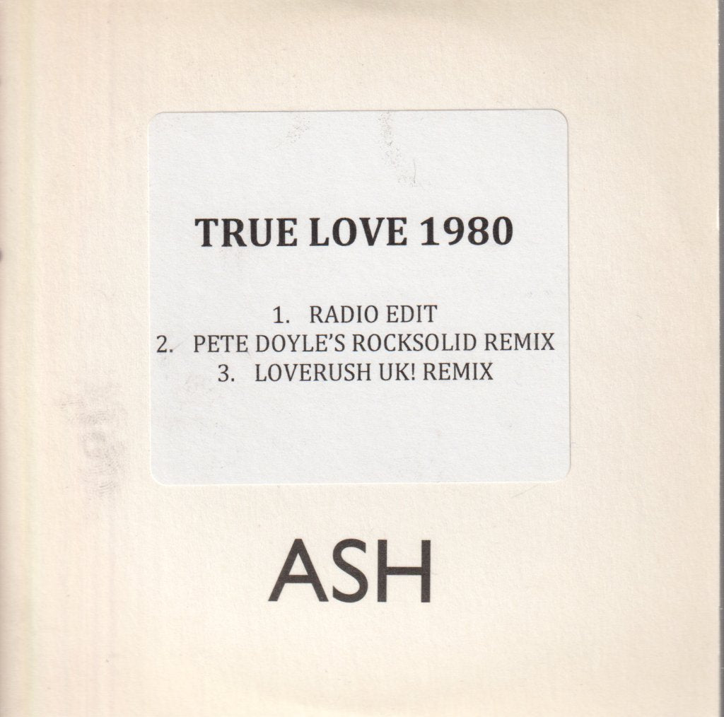 Ash - True Love 1980 - Cdr – Vinyl Tap