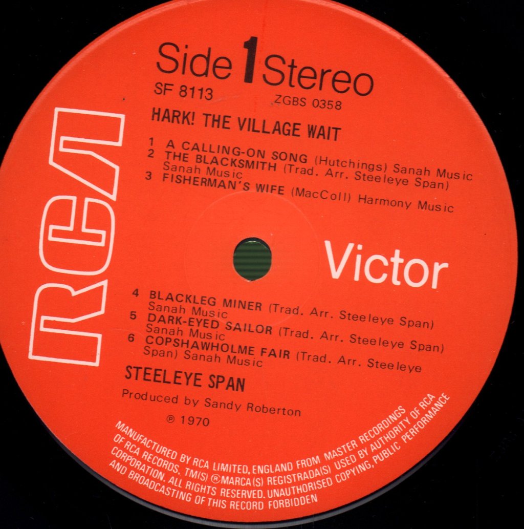 Steeleye Span - Hark The Village Wait - Lp – Vinyl Tap