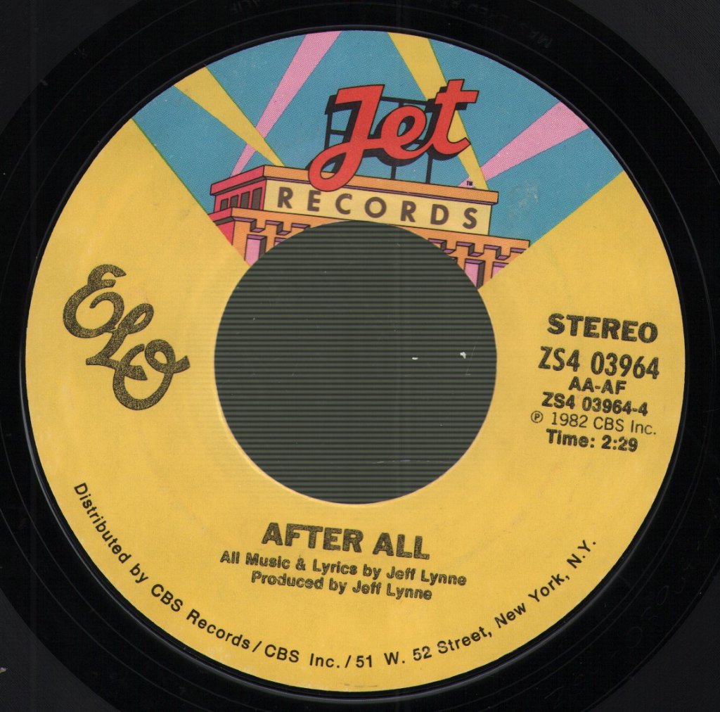 Electric Light Orchestra - Rock 'N' Roll Is King / After All - 7 Inch ...