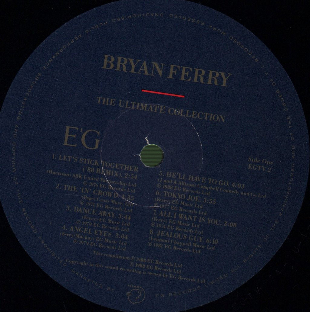 Bryan Ferry And Roxy Music - Ultimate Collection - Lp – Vinyl Tap