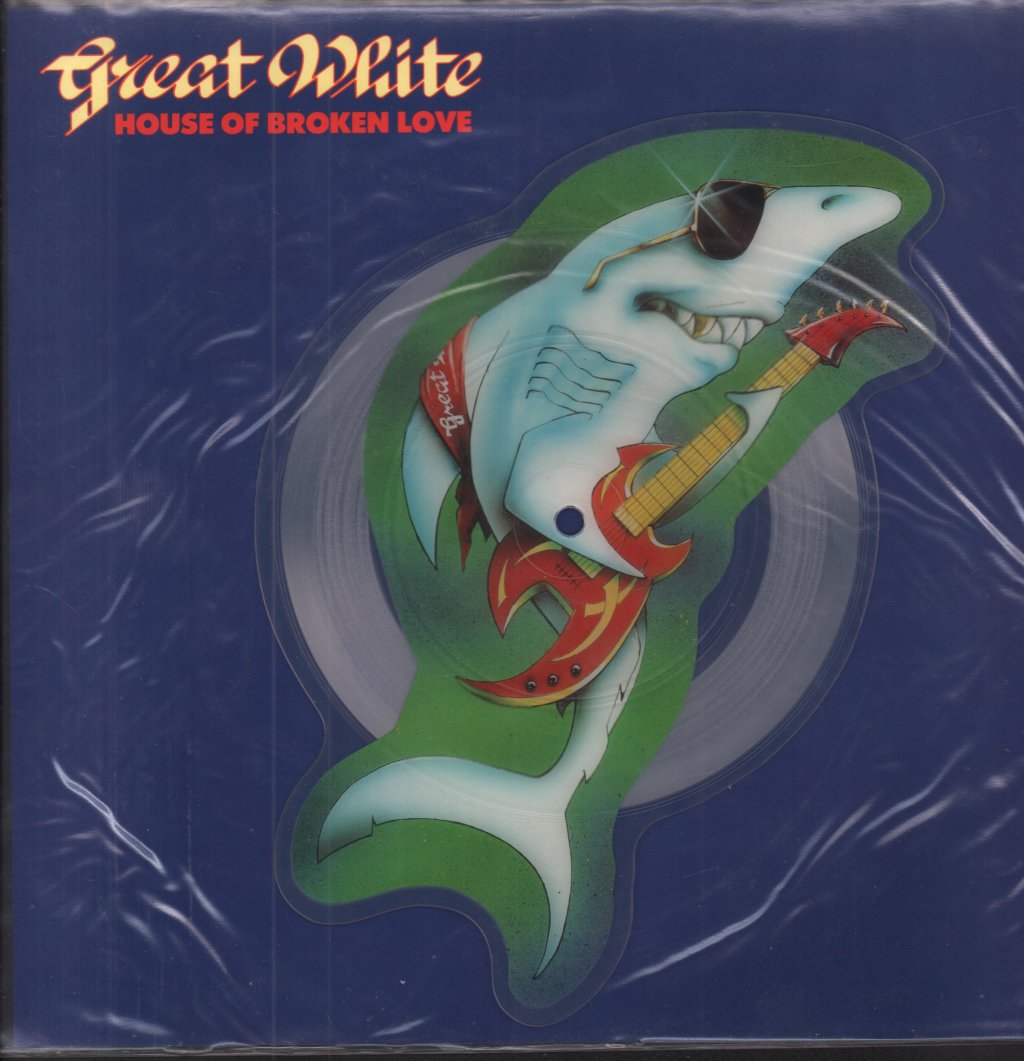 Great White - House Of Broken Love - 7 Inch – Vinyl Tap