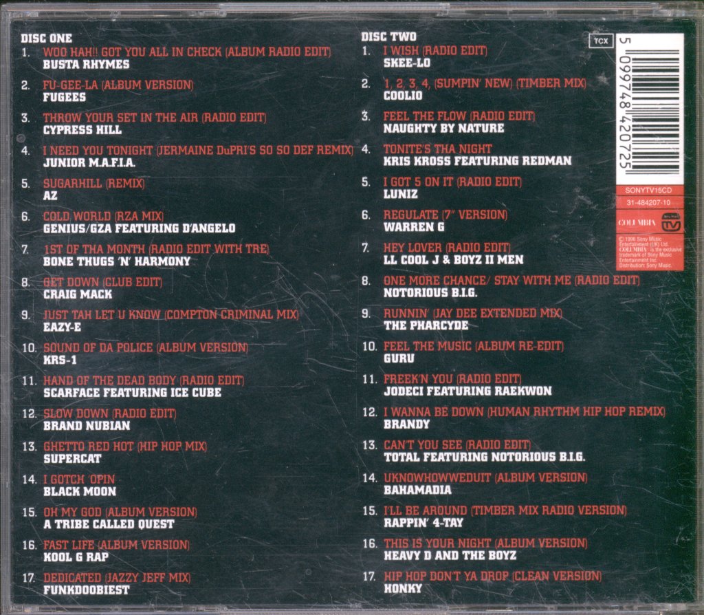 Various Artists - Rap Flavas - Double Cd – Vinyl Tap