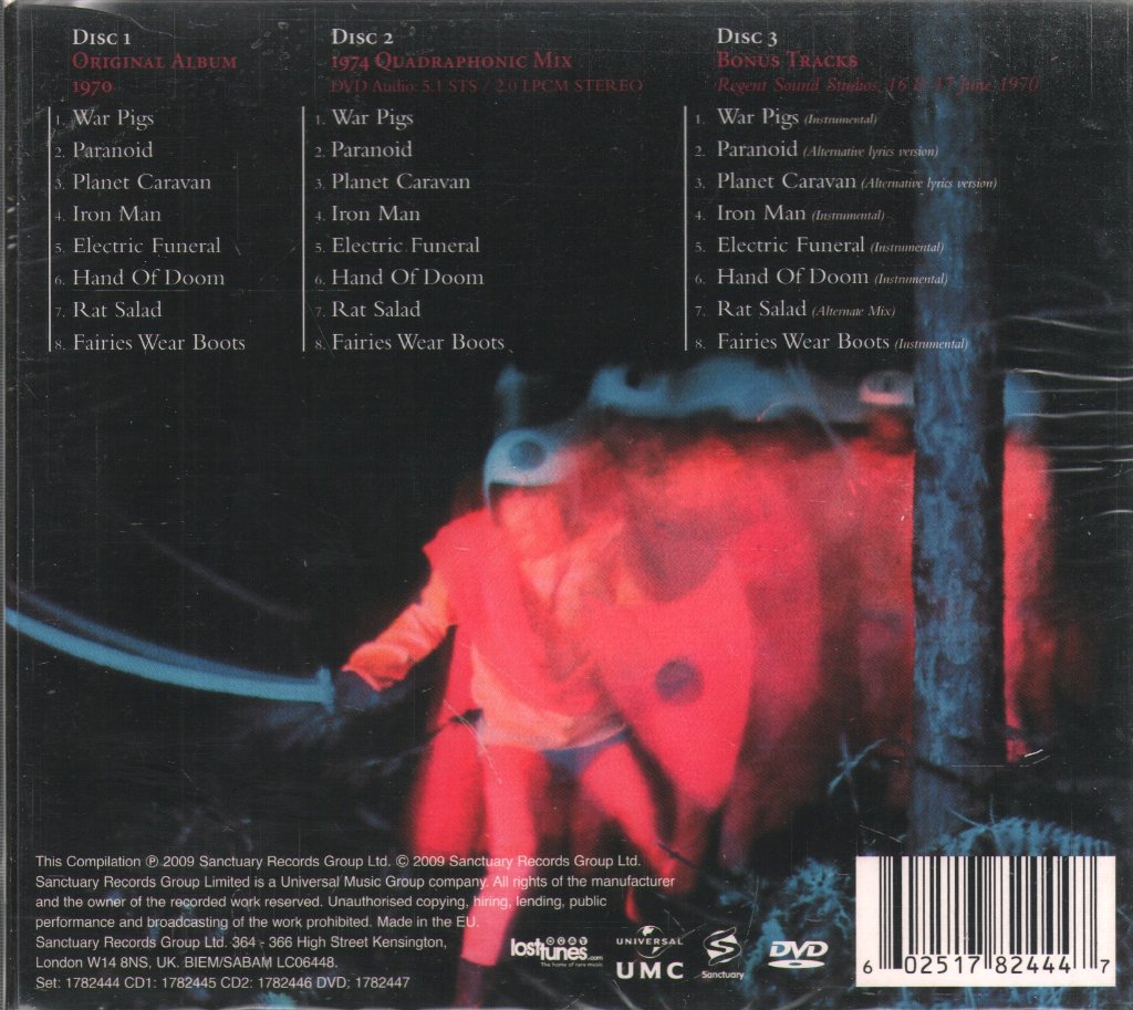 Black Sabbath - Paranoid - Cd Set – Vinyl Tap