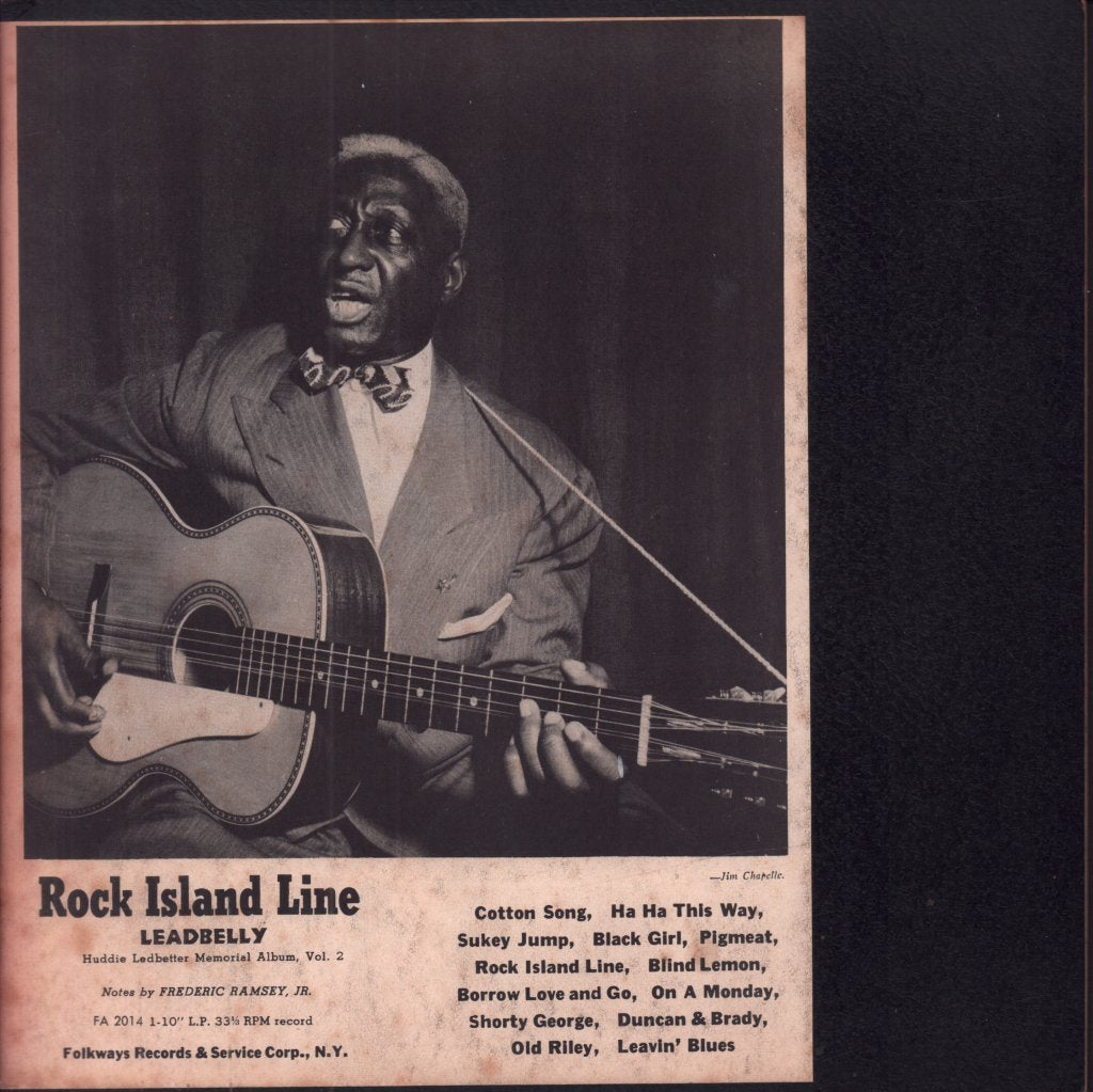 Leadbelly - Rock Island Line - Lp – Vinyl Tap