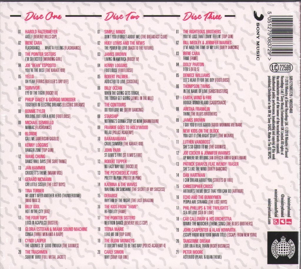 Various Artists - Eighties Block Busters - Cd Set – Vinyl Tap