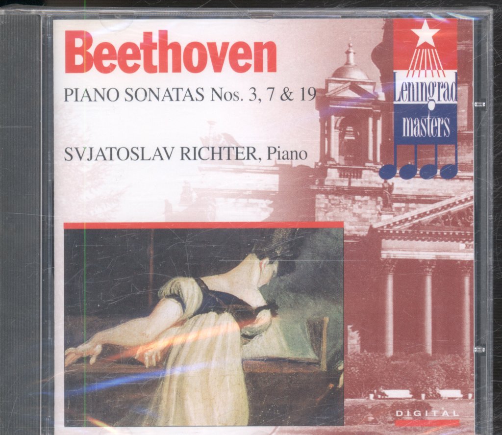Sviatoslav Richter - Beethoven - Piano Sonatas Nos. 3, 7 & 19 - Cd ...