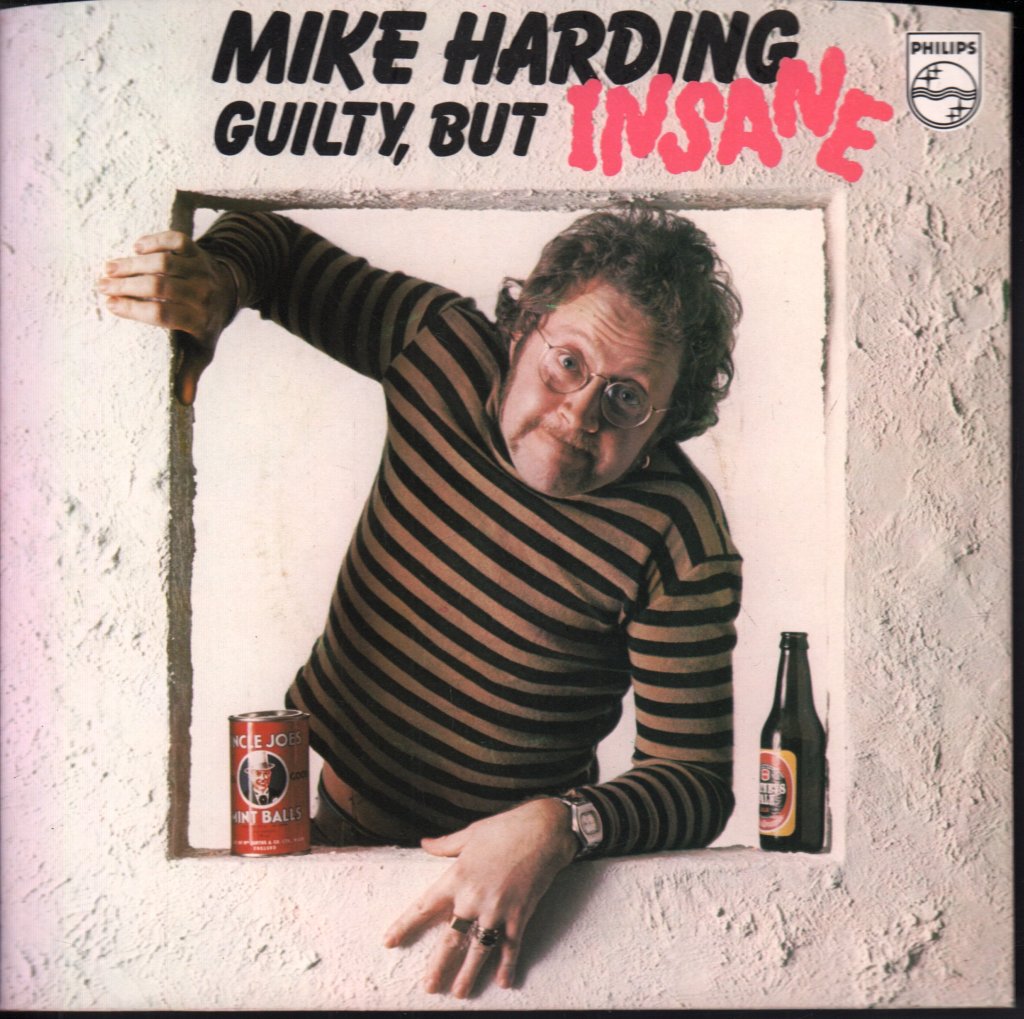 Mike Harding - Guilty But Insane - 7 Inch – Vinyl Tap