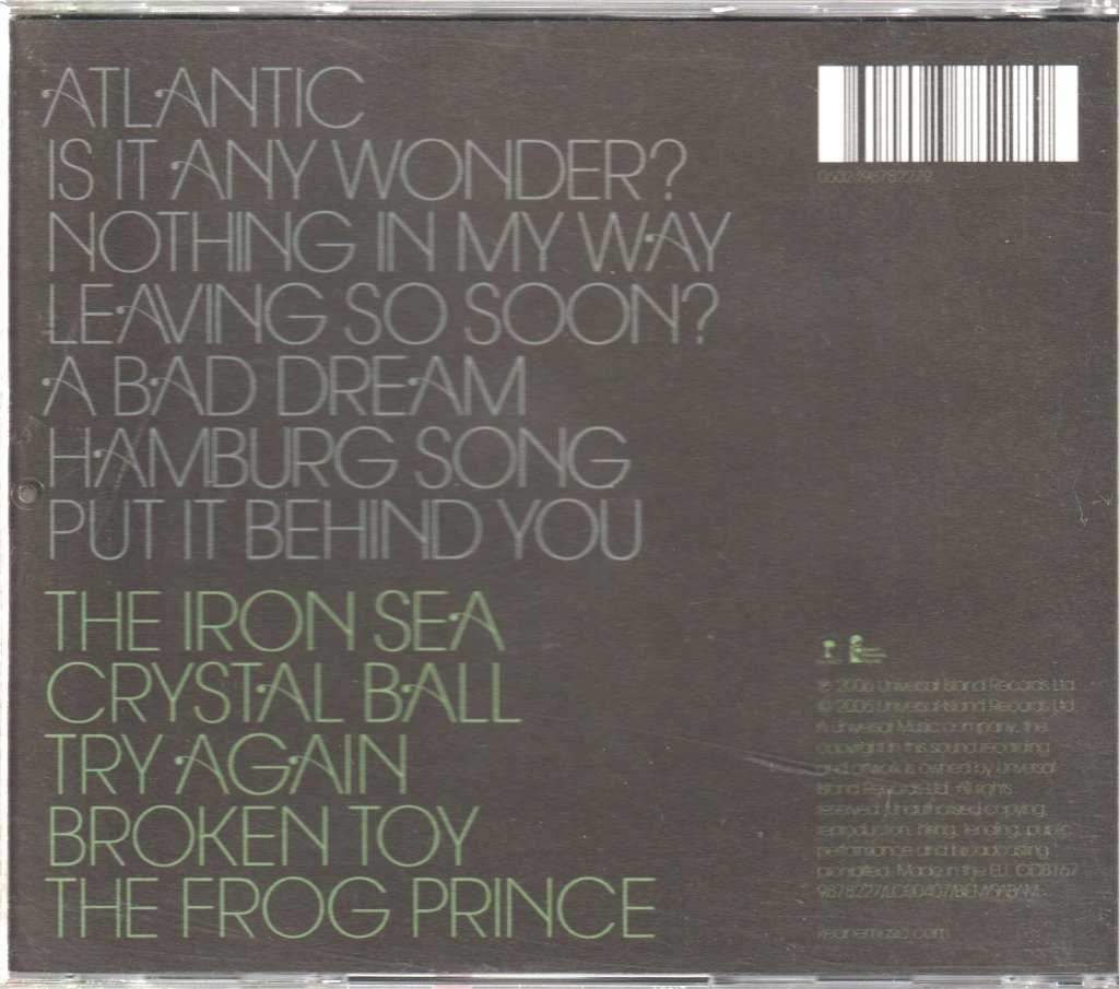 Keane - Under The Iron Sea - Cd – Vinyl Tap