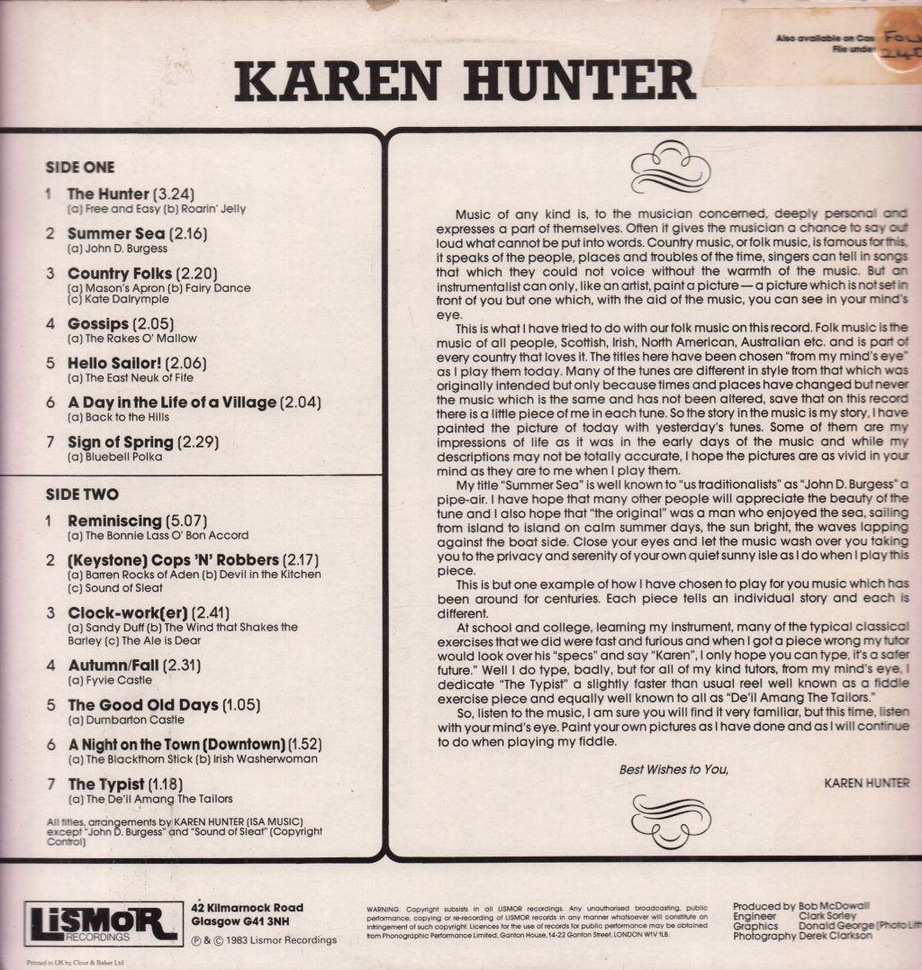 Karen Hunter - Young Traditionalist - Lp – Vinyl Tap