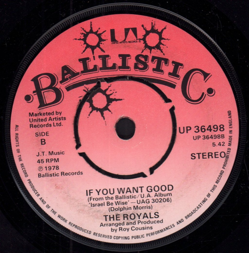 Royals (Reggae) - Happy Time - 7 Inch – Vinyl Tap