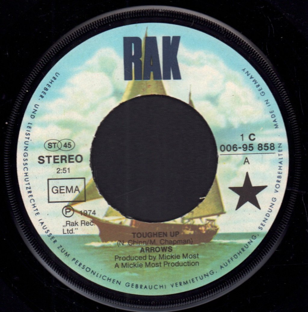 Arrows - Toughen Up - 7 Inch – Vinyl Tap