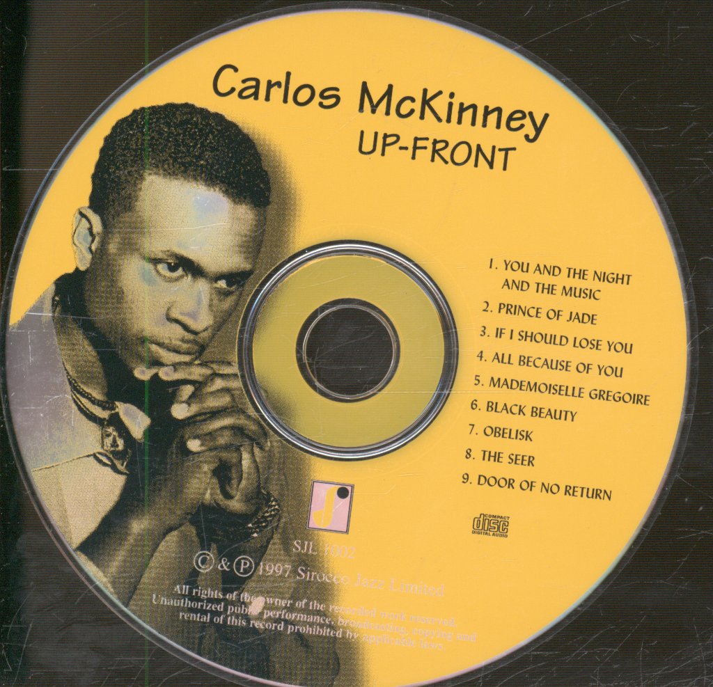 Carlos McKinney - Up-Front - Cd – Vinyl Tap