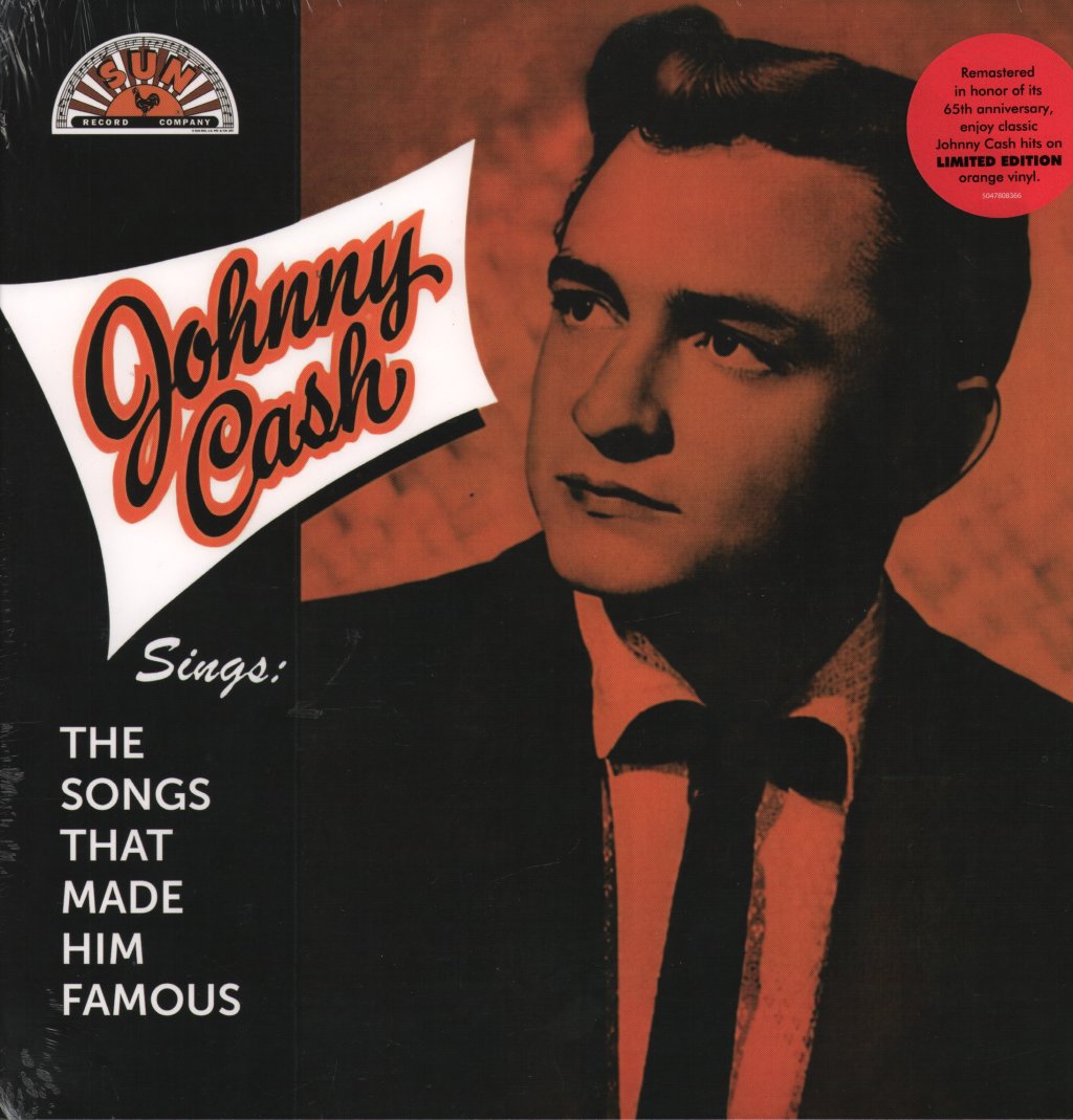 Johnny Cash - Sings: The Songs That Made Him Famous - Lp – Vinyl Tap