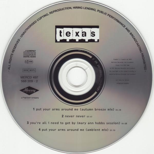 Texas - Put Your Arms Around Me - Cd – Vinyl Tap