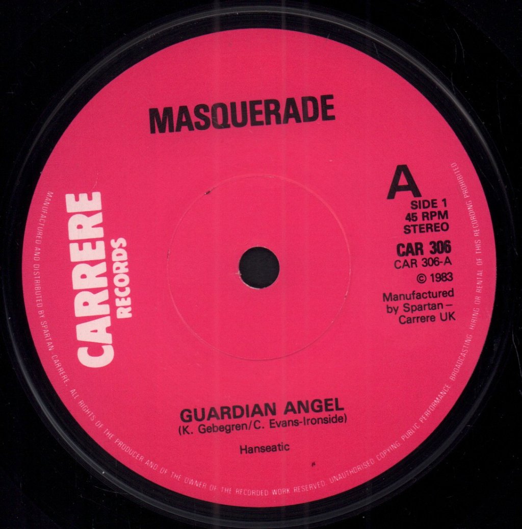 Masquerade - Guardian Angel - 7 Inch – Vinyl Tap