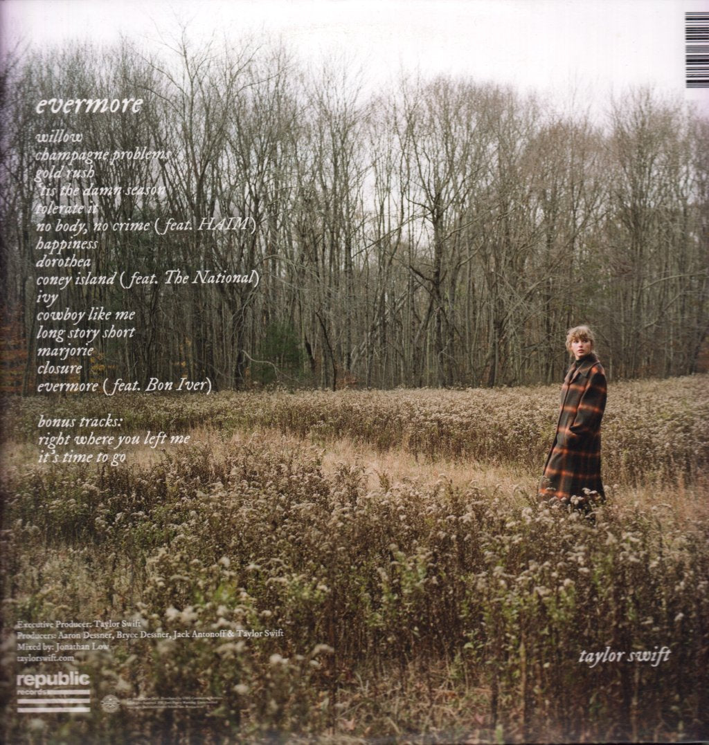 Taylor Swift - Evermore - Double Lp – Vinyl Tap