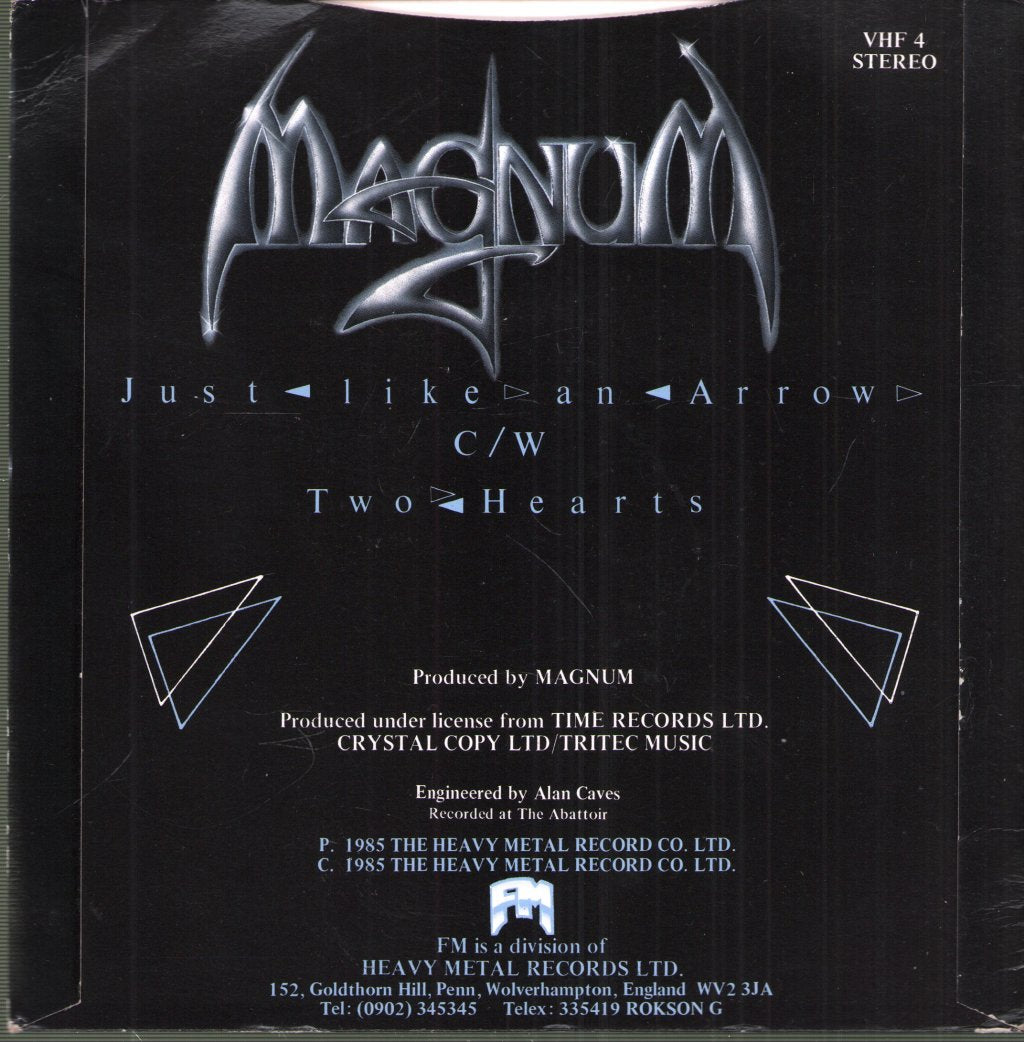 Magnum (Metal Group) - Just Like An Arrow - 7 Inch – Vinyl Tap