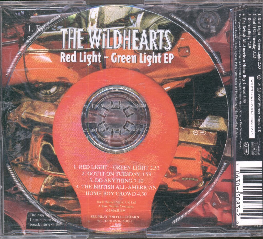 Wildhearts - Red Light - Green Light EP - Cd – Vinyl Tap