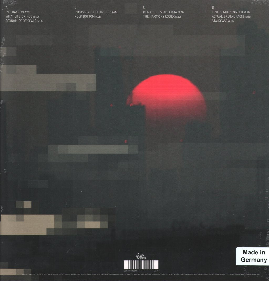 Steven Wilson - Harmony Codex - Double Lp – Vinyl Tap