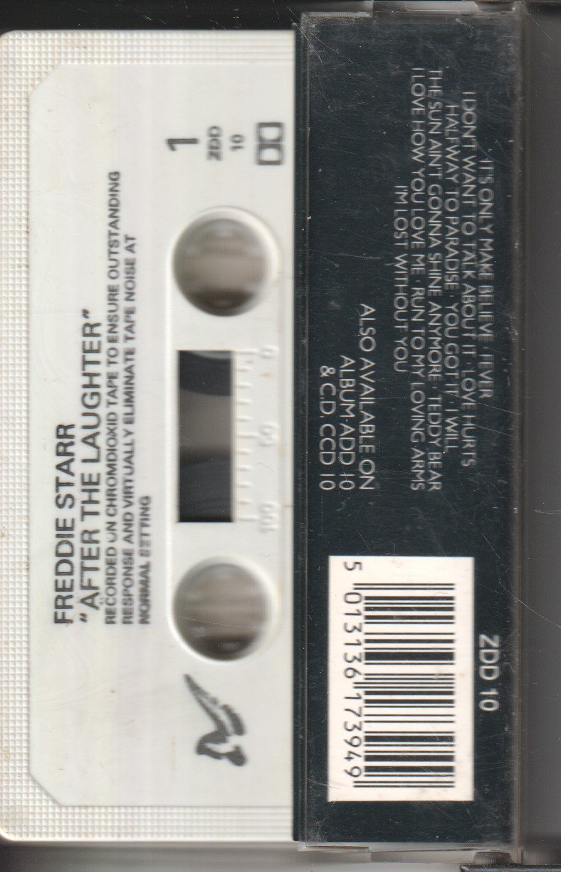 Freddie Starr - After The Laughter - Cassette – Vinyl Tap