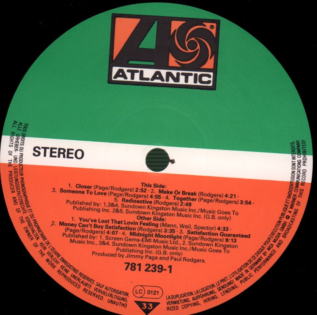 Firm (Rock Group) - Firm - Lp – Vinyl Tap