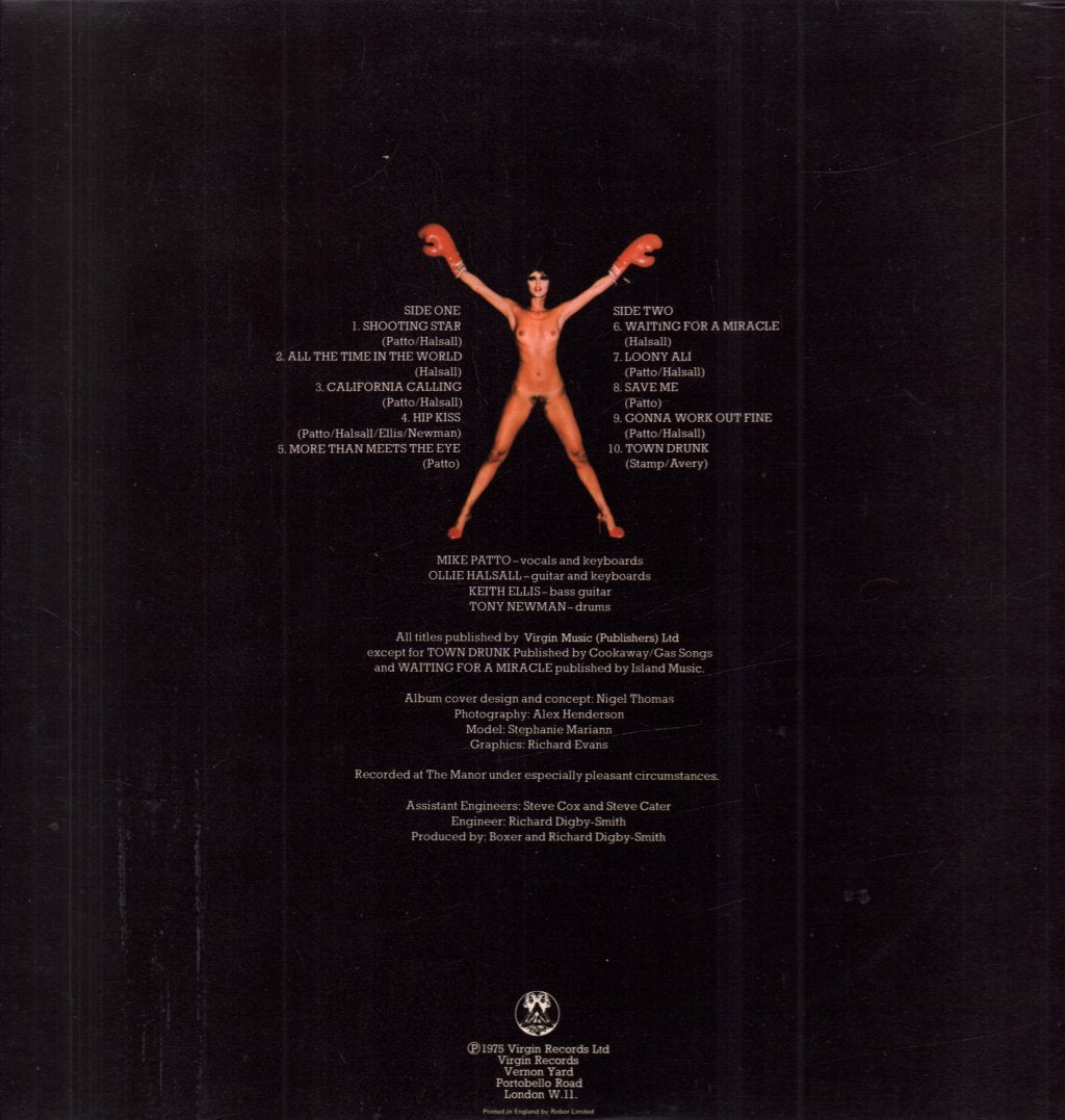 Boxer - Below The Belt - Lp – Vinyl Tap