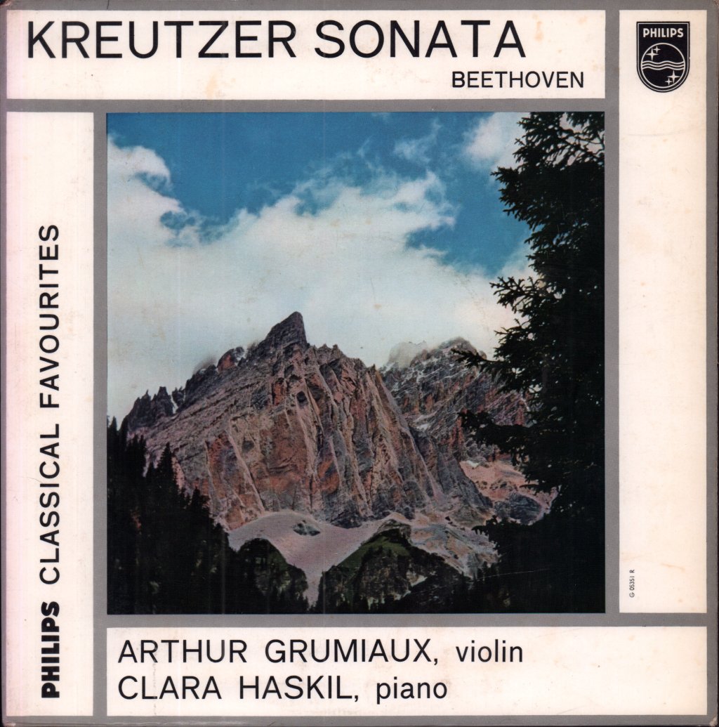 Arthur Grumiaux / Clara Haskil - beethoven Kreutzer Sonata - Lp – Vinyl Tap