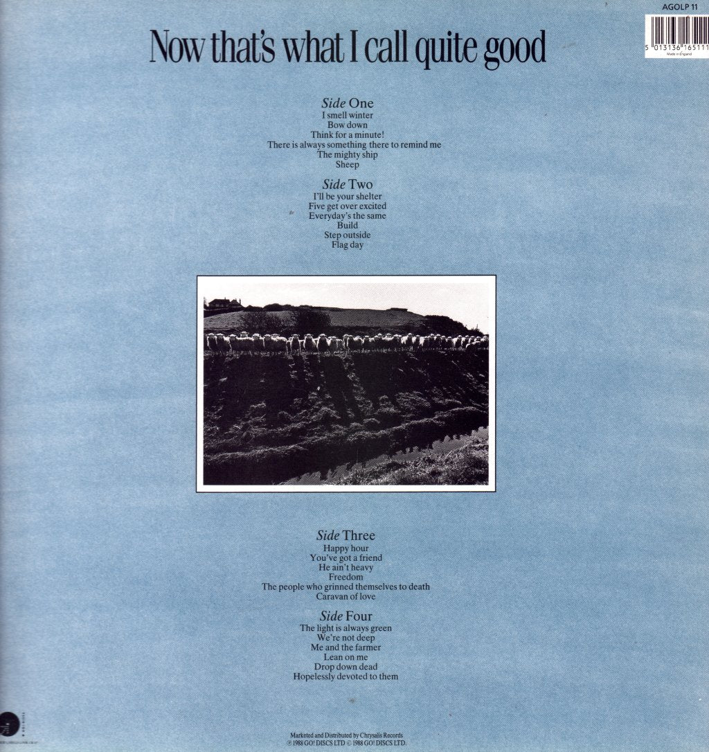 Housemartins - Now That's What I Call Quite Good - Double Lp – Vinyl Tap