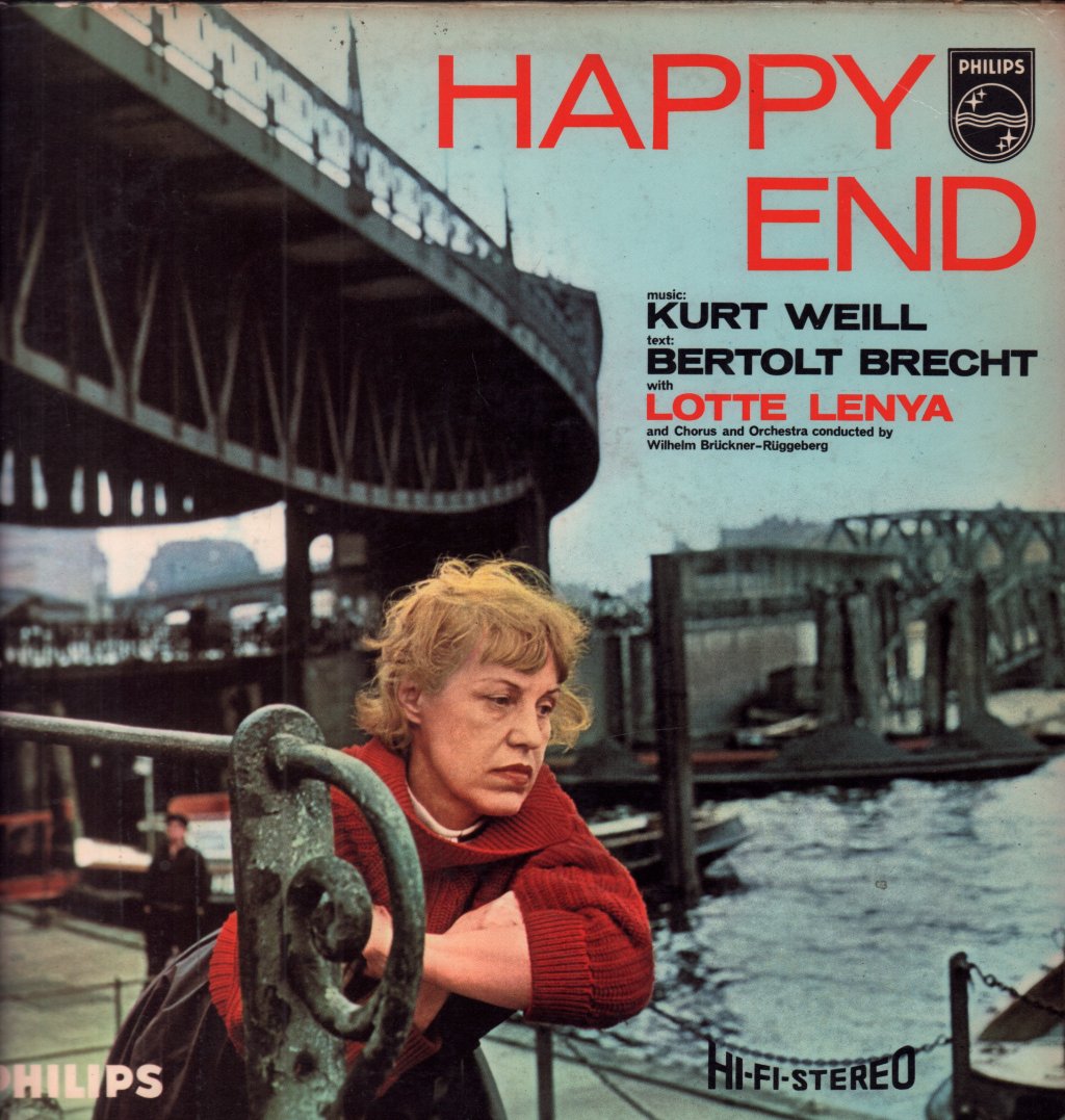 kurt weill bertolt brecht lotte lenya - Happy End - Lp – Vinyl Tap