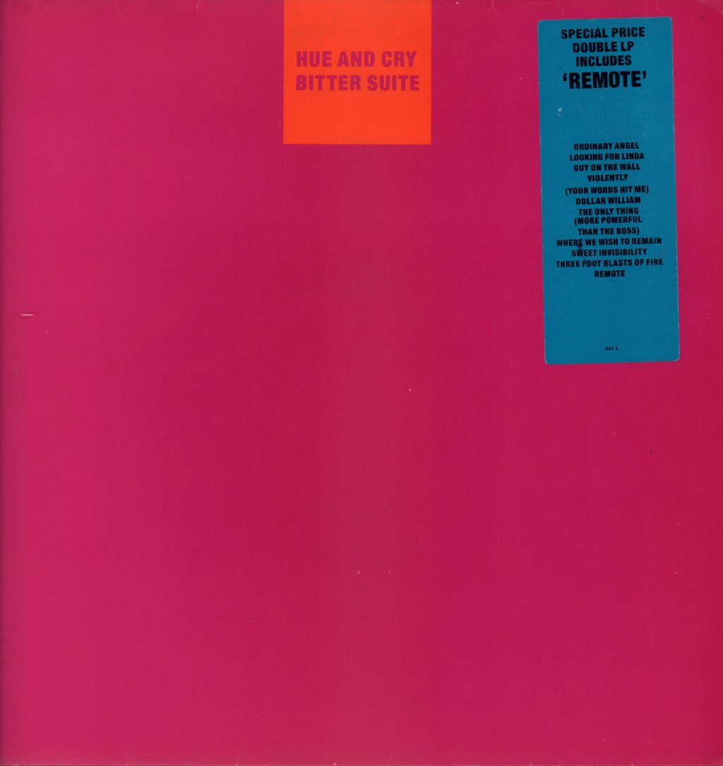 Hue And Cry - Bitter Suite - Double Lp – Vinyl Tap