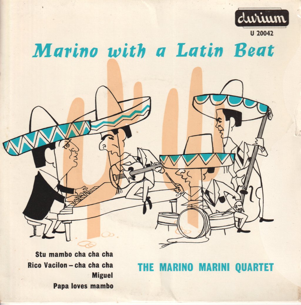 Marino Marini Quartet - Marino With A Latin Beat - 7 Inch – Vinyl Tap