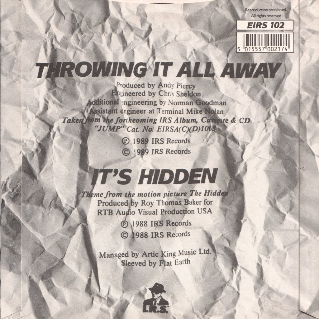 Dennis Greaves And The Truth - Throwing It All Away - 7 Inch – Vinyl Tap