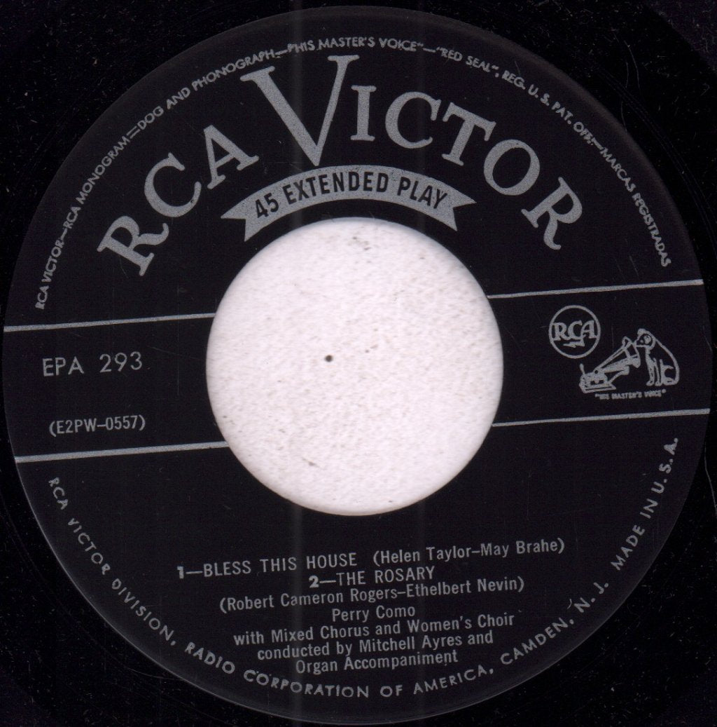 Perry Como - Sings His Favorite Songs Of Worship - 7 Inch – Vinyl Tap