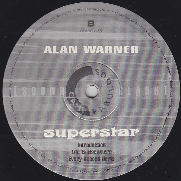 Superstar Vs. Alan Warner - Sound Clash - 10 Inch – Vinyl Tap