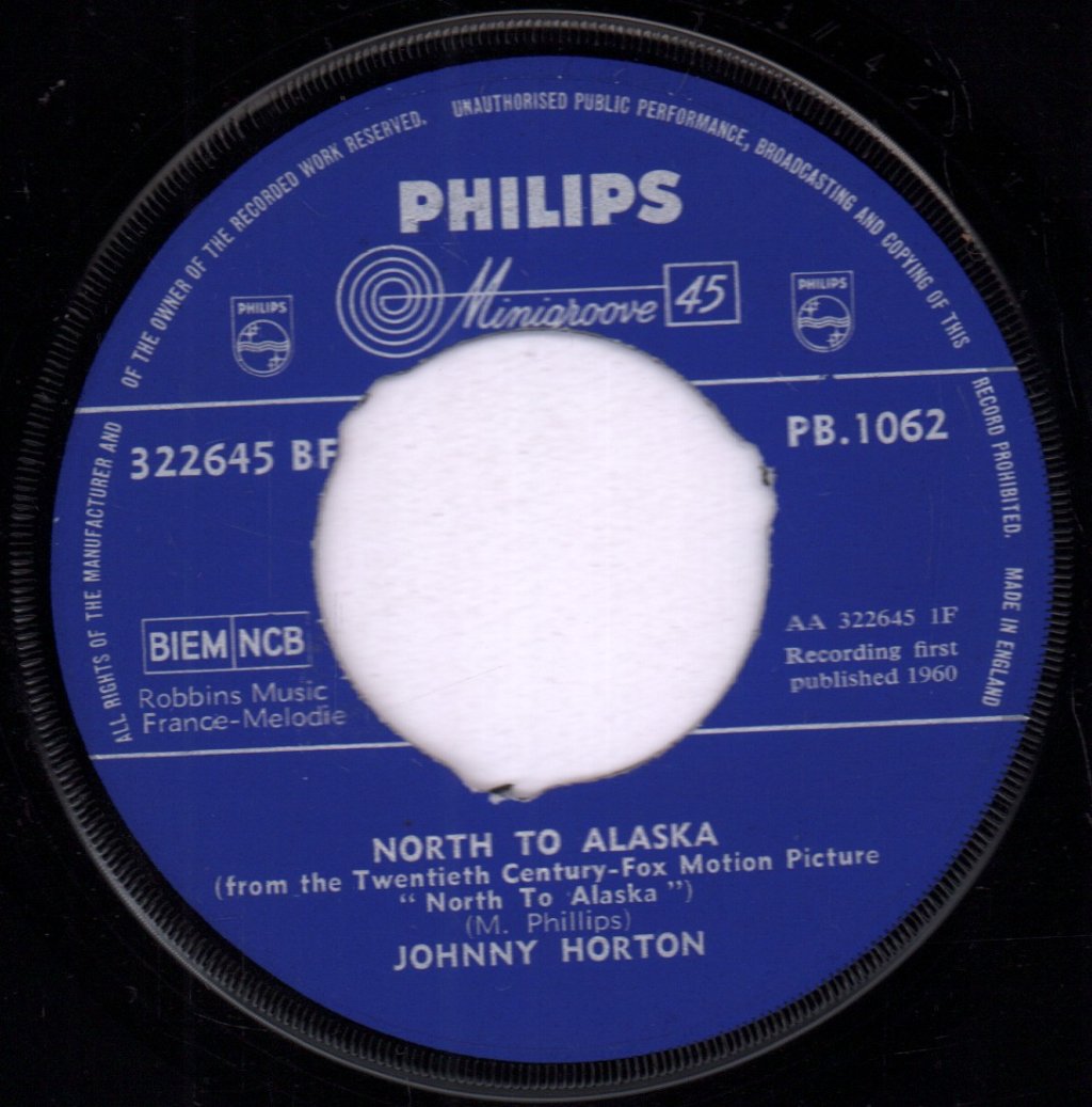 Johnny Horton - North To Alaska - 7 Inch – Vinyl Tap