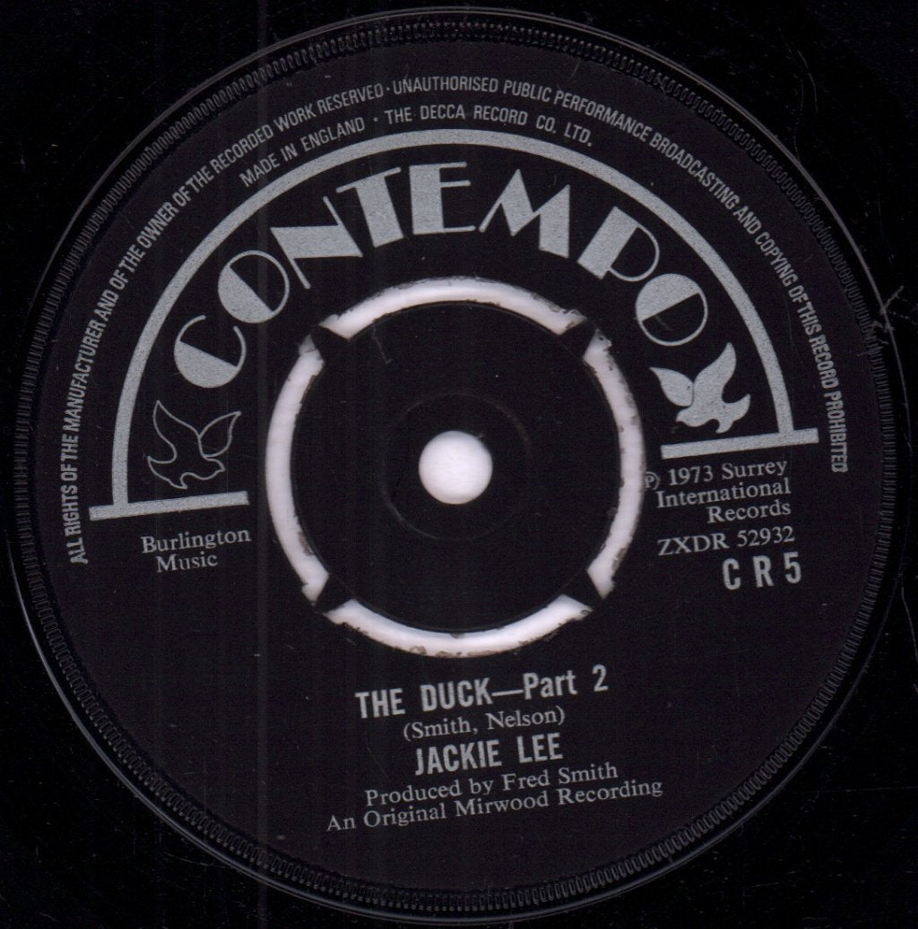 Jackie Lee - Duck - 7 Inch – Vinyl Tap