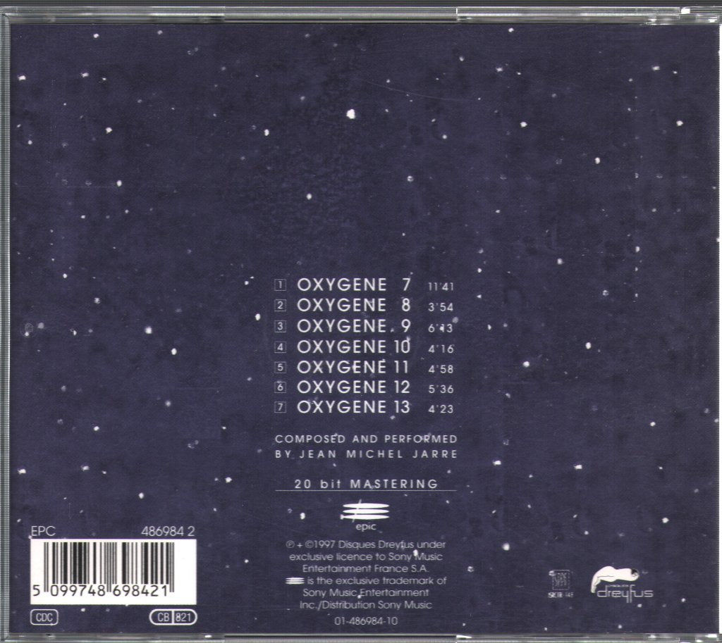 Jean-Michel Jarre - Oxygene 7-13 - Cd – Vinyl Tap