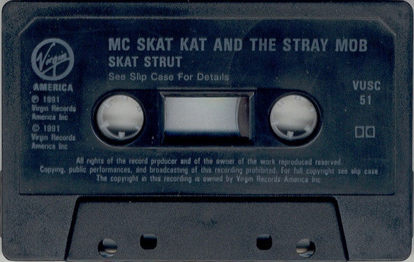 Mc Skat Kat And The Stray Mob - Skat Strut - Cassette – Vinyl Tap