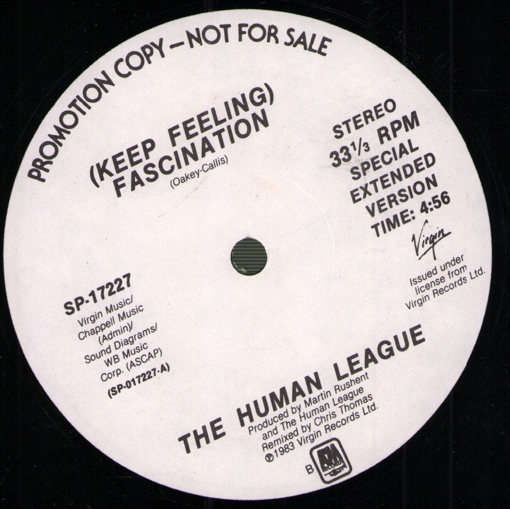 Human League - (Keep Feeling) Fascination - 12 Inch – Vinyl Tap