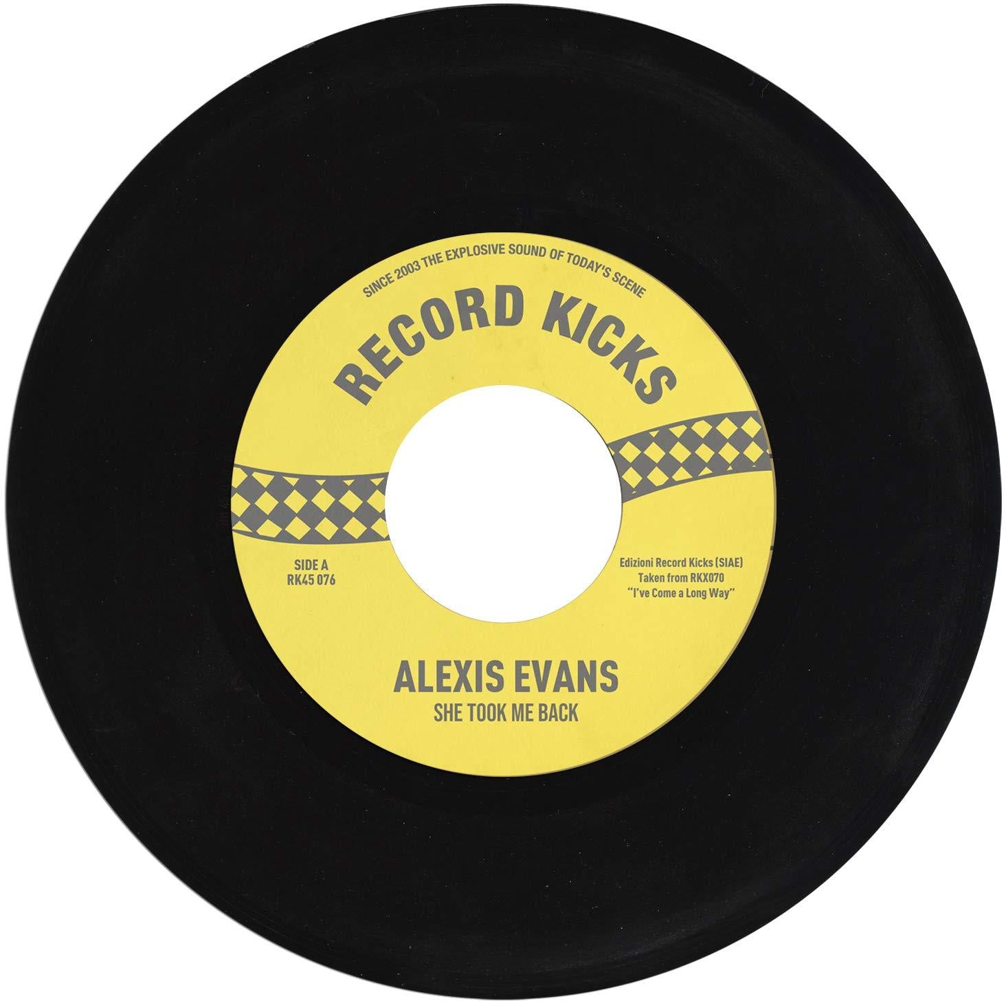 Alexis Evans - She Took Me Back/It's All Over Now - Lp – Vinyl Tap