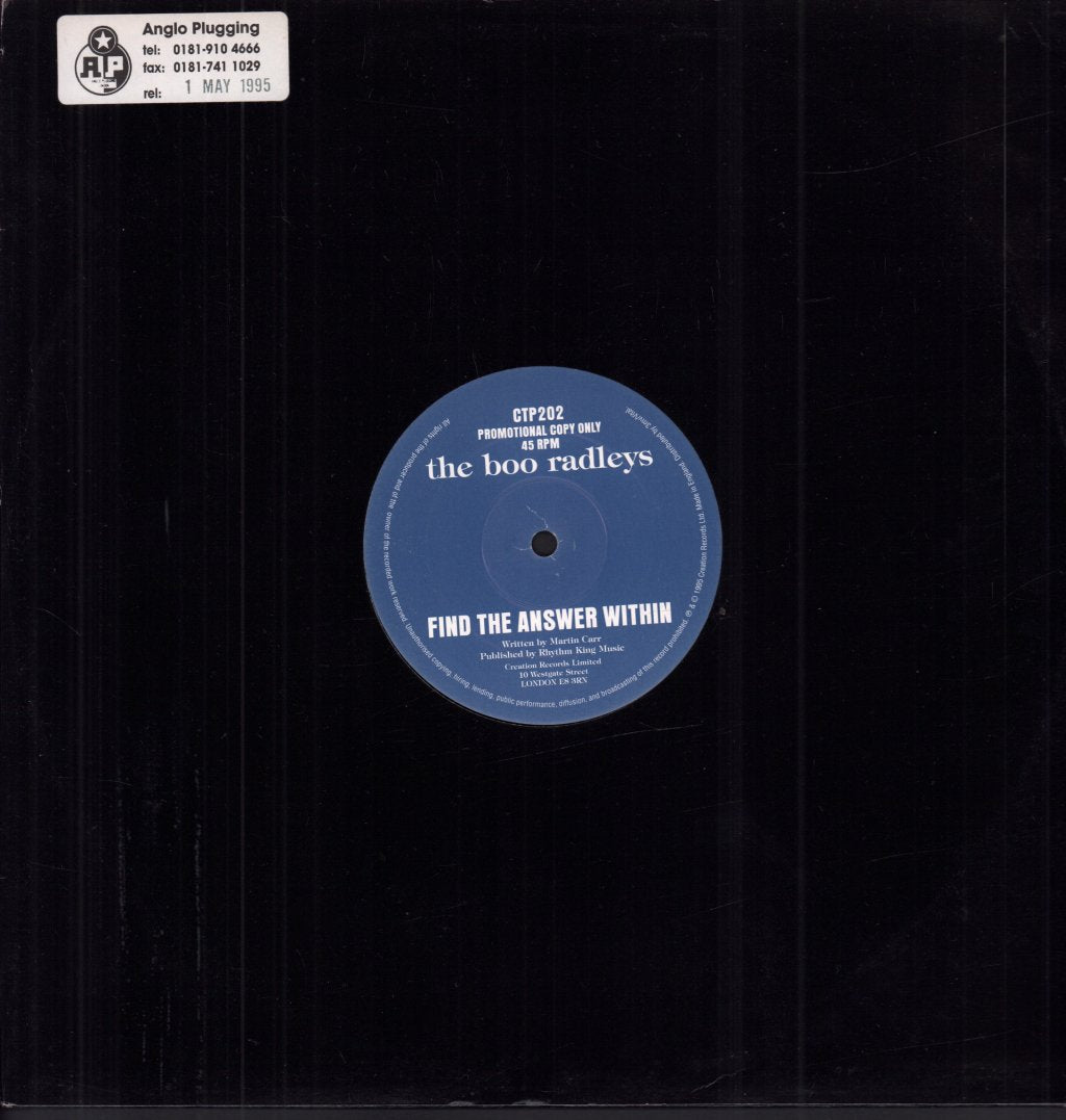 Boo Radleys - Find The Answer Within - 12 Inch – Vinyl Tap
