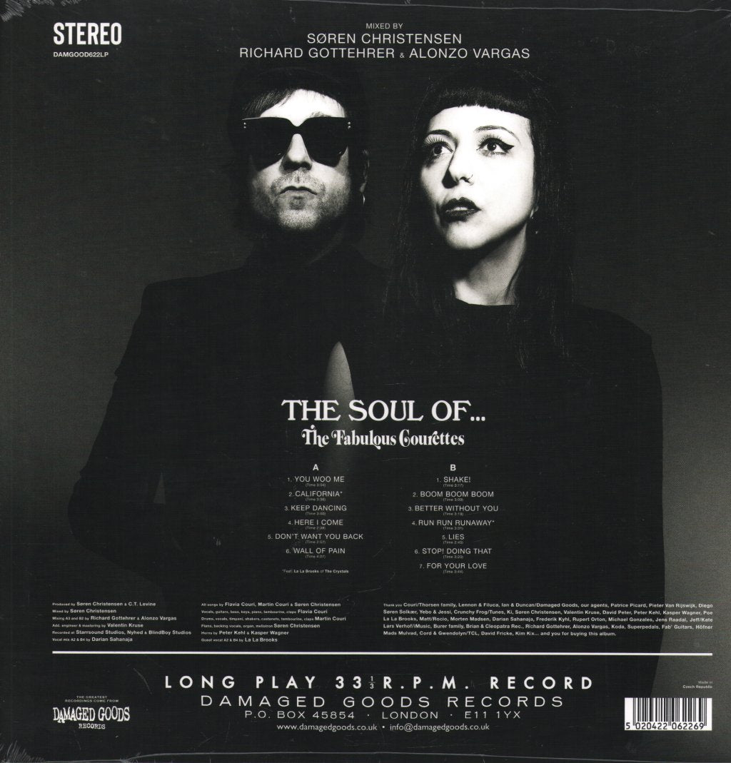 Courettes - Soul Of…The Fabulous Courettes - Lp – Vinyl Tap